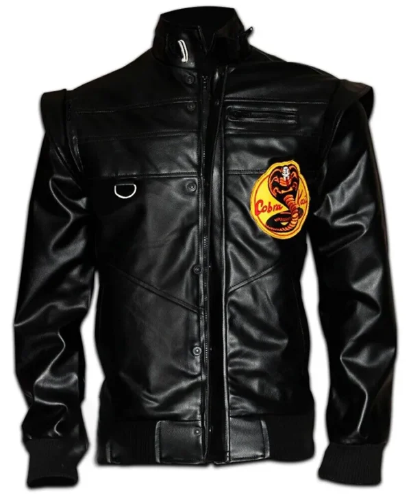 Cobra Kai Karate Kid Red and Black Johnny Lawrence Jacket