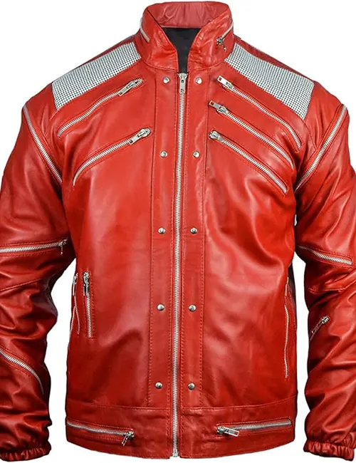 Michael Jackson Beat It 1982 Leather Jacket For Men And Women ...