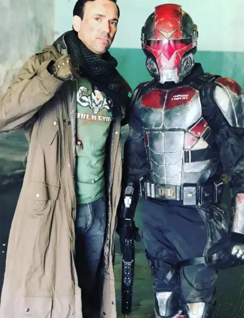 Erik Reed Legend of the White Dragon 2023 Brown Trench Coat