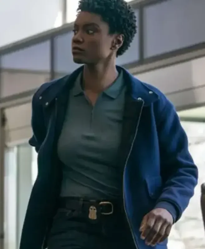 Tiffany Wallace FBI S03 Blue Jacket - Vanquishe