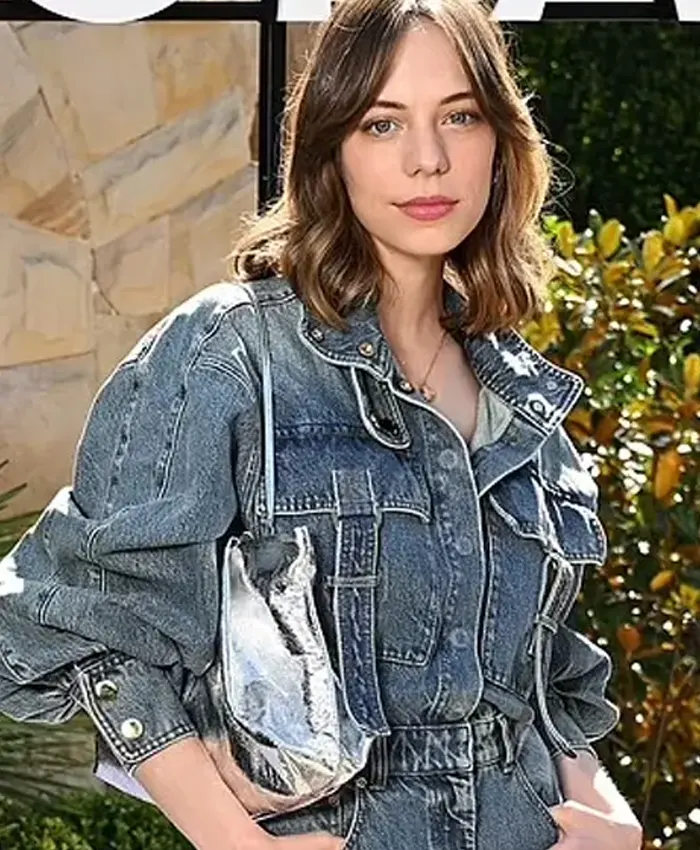 Marlo Kelly Netflix 3 Body Problem 2024 Double Denim Jacket