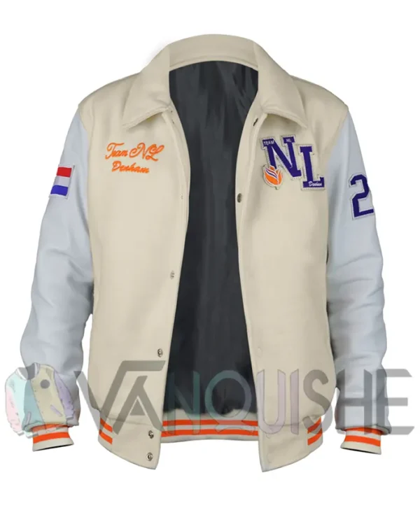 Shop Denham Netherlands Olympic Team Varsity Jacket - Vanquishe