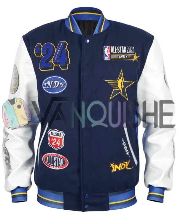 NBA All Star Game 2024 Varsity Jacket - Sale 50% OFF