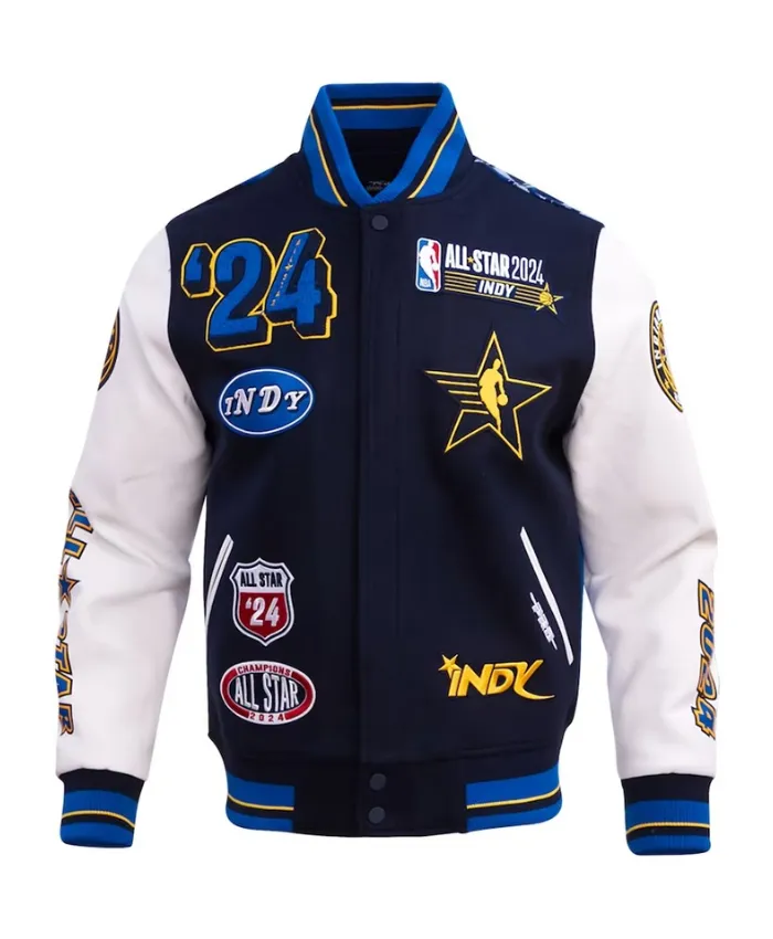 NBA All Star Game 2024 Varsity Jacket - Sale 50% OFF