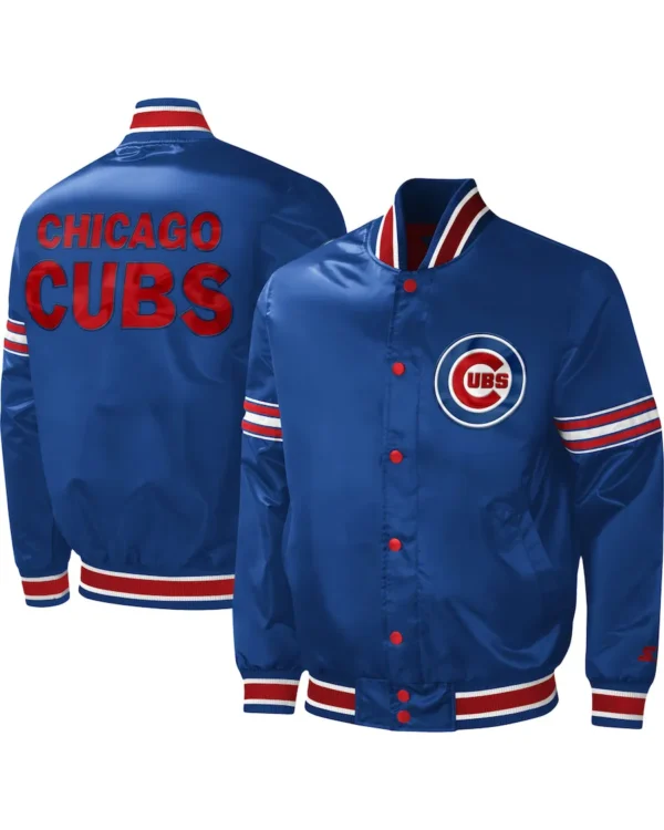 Shop Chicago Cubs Baseball Team Varsity Jacket - Vanquishe