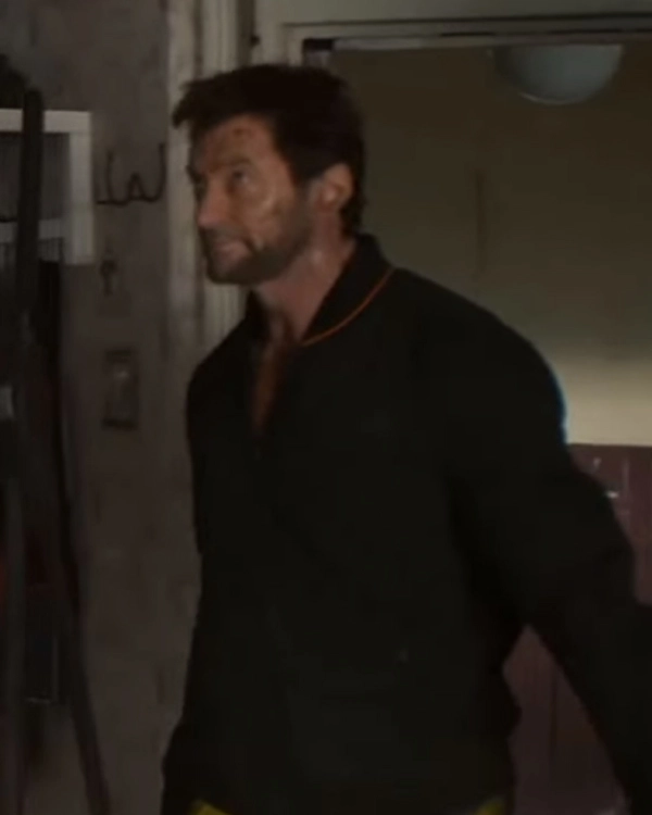 Shop Hugh Jackman Deadpool & Wolverine Black Jacket - Vanquishe
