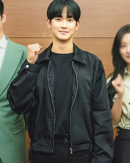 Shop Baek Hyeon-woo Queen of Tears Black Jacket - Vanquishe