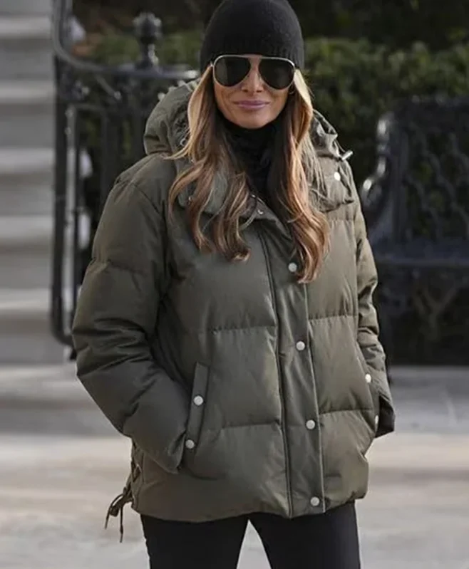 Shop Melania Trump Green Jacket - Vanquishe