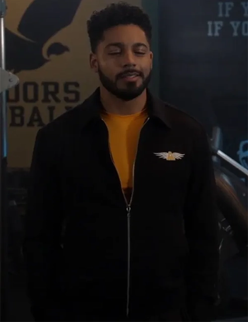 Shop Michael Evans Behling All American Black Jacket - Vanquishe