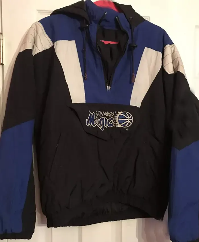 Shop Orlando Magic Starter Bomber Hooded Jacket - Vanquishe
