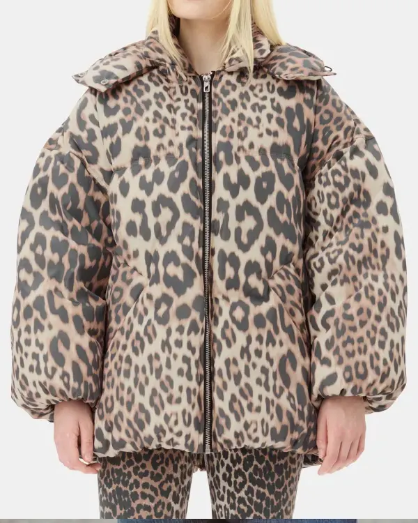 Shop Asda Leopard Print Jacket - Vanquishe
