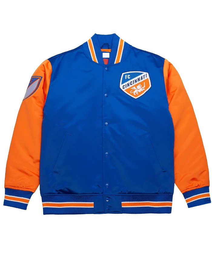 FC Cincinnati Full Snap Bomber Jacket