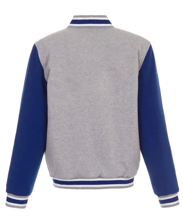 FC Cincinnati Grey Full Snap Bomber Jacket