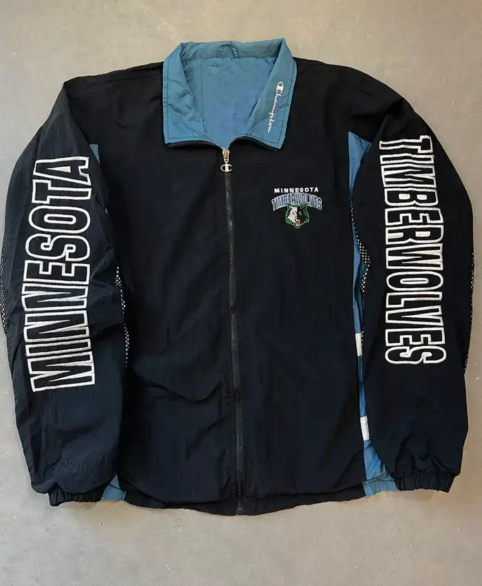 Minnesota Timberwolves Championship Bomber Zipper Jacket