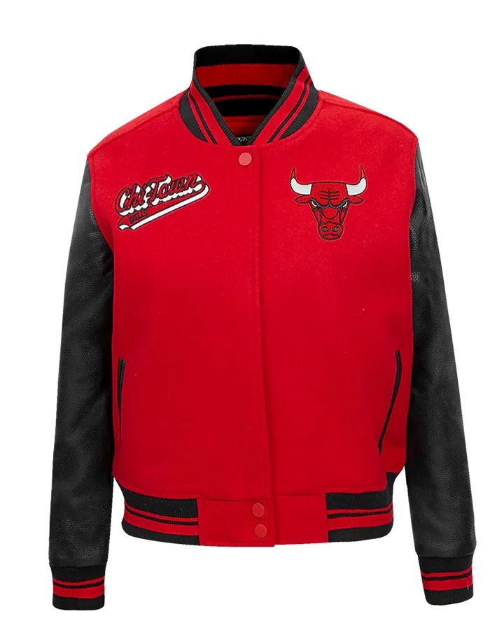 Shop Chicago Bulls Wool Varsity Jacket on Sale - Vanquishe