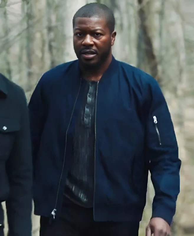 FBI Most Wanted S06 Ray Cannon Blue Bomber Jacket