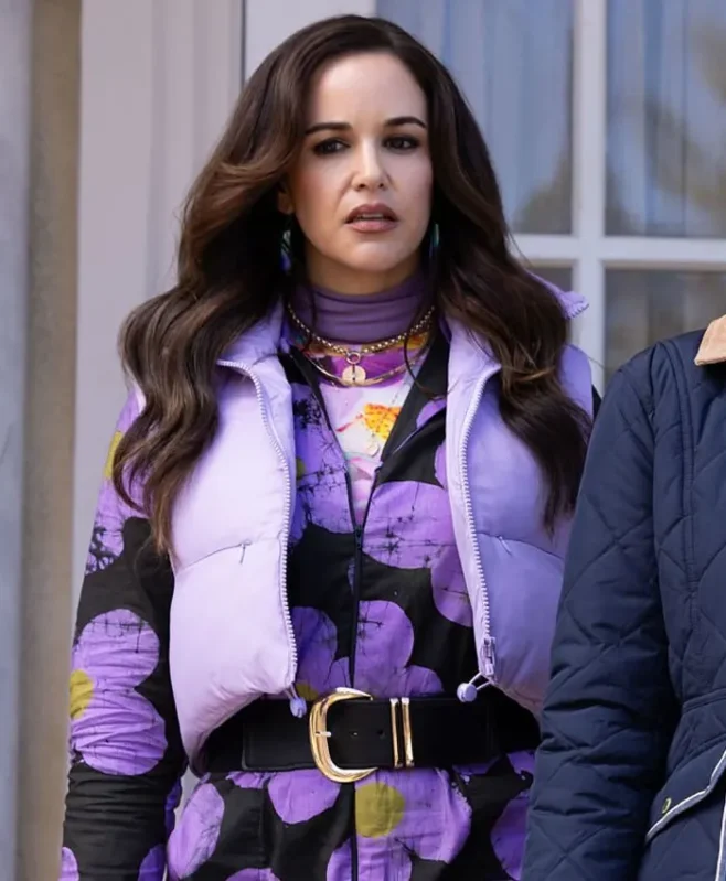 Grosse Pointe Garden Society S01 Birdie Bradley Purple Vest