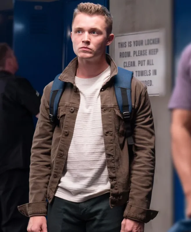 The Rookie S07 Seth Ridley Brown Jacket