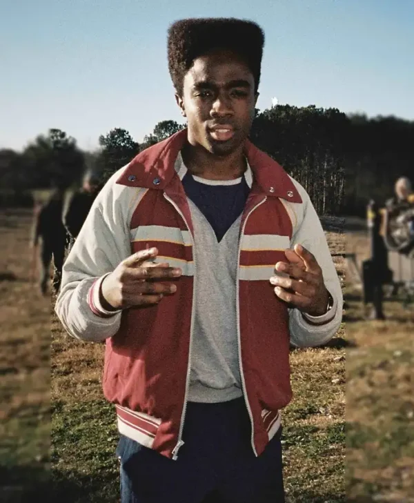 Stranger Things S05 Lucas Sinclair Bomber Jacket