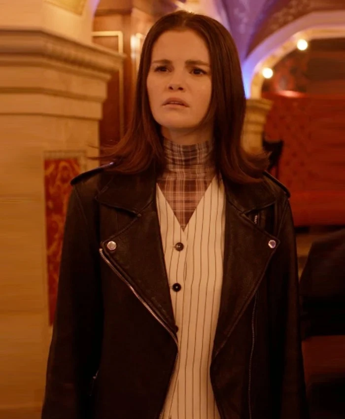 Only Murders in the Building S05 Selena Gomez Leather Jacket