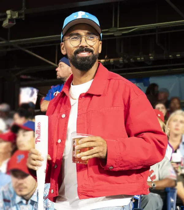 Abbott Elementary S05 Matthew Law Red Jacket