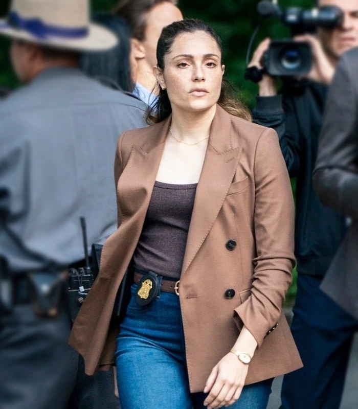 FBI S08 Eva Ramos Brown Blazer