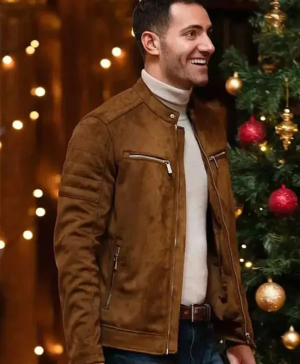 12 Dates of Christmas Garrett Marcantel Brown Jacket