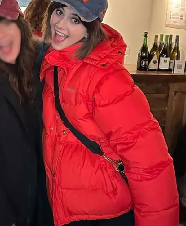 Margot Cat Person 2023 Red Puffer Jacket | Vanquishe