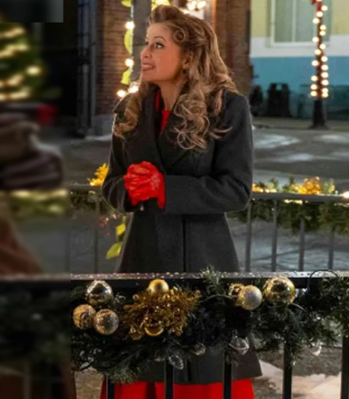 Timeless Tidings of Joy Candace Cameron Bure Black Coat