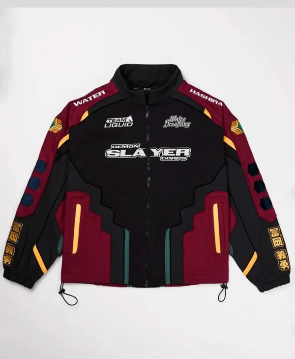 Get Demon Slayer Tomioka Racing Jacket | Team Liquid Collab - Vanquishe