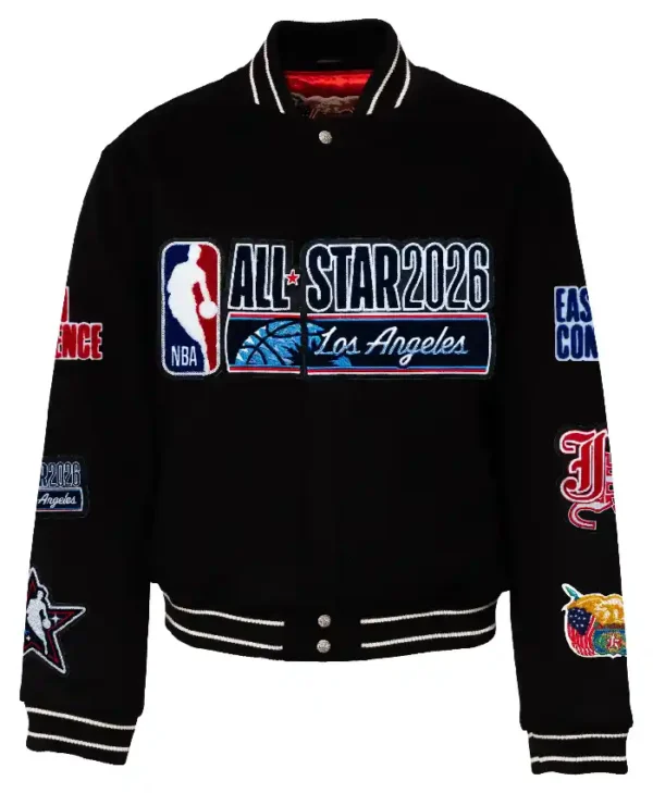 Jeff Hamilton All-Star 2026 Black Varsity Jacket - On Sale